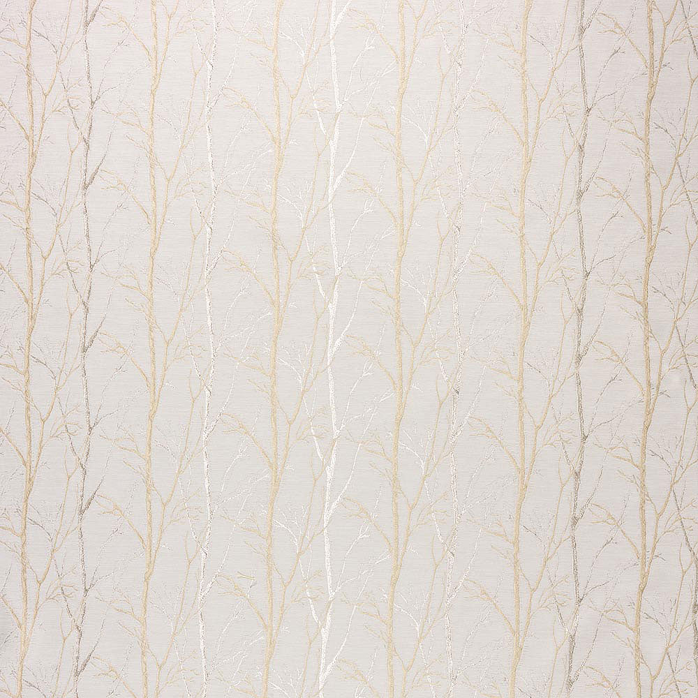 Fibre Naturelle - Burley Tree Curtain Fabric - Straw – Designer Curtain ...